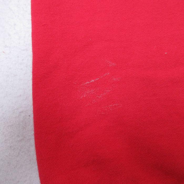 【30%OFF】S/古着 ラコステ LACOSTE 長袖 ブランド トップス メンズ 90s ワンポイントロゴ コットン ラグラン クルーネック 赤 レッド 3OF : swr53110300 ...