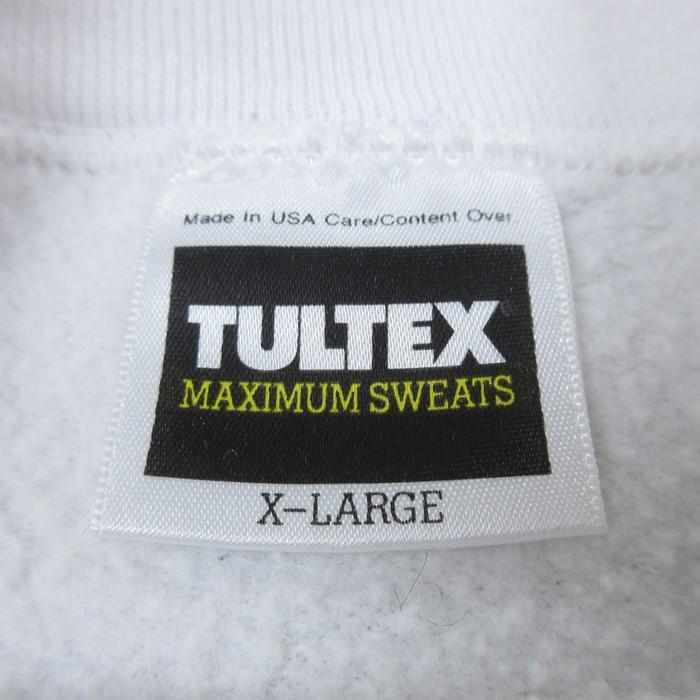 XL/古着 TULTEX 長袖 スウェット メンズ 90s 木 企業広告 クルーネック 白 ホワイト 24oct09 中古 スエット トレーナー トッ : 古着屋RushOut - 通販 ...