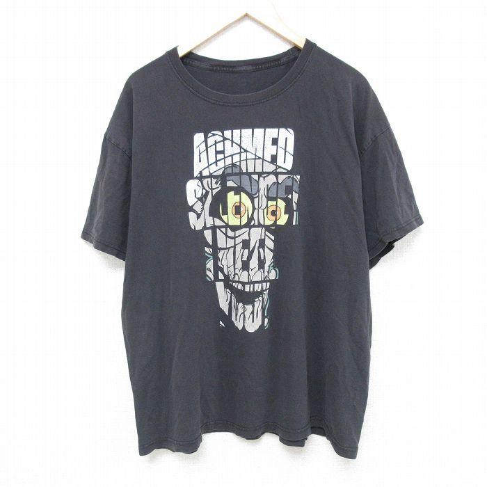 XL/古着 半袖 Tシャツ メンズ ACHMED 大きいサイズ クルーネック 黒 ブラック 25may21 中古 : 古着屋RushOut ...