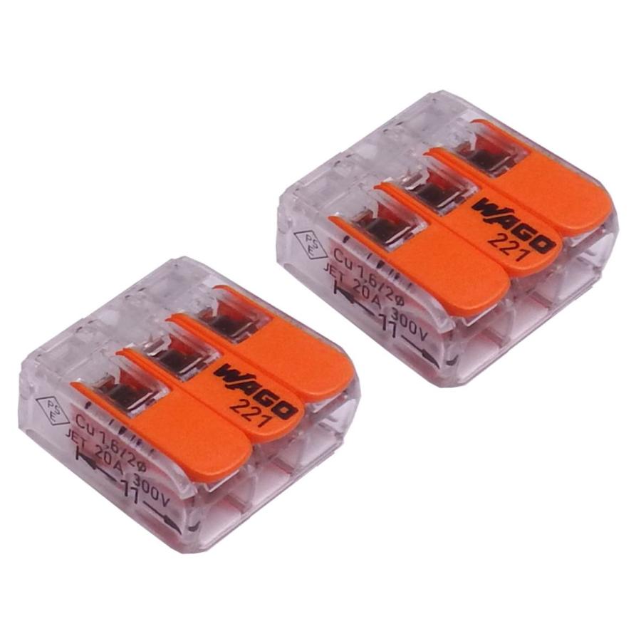 JAPPY ワンタッチコネクタ WFR/WFシリーズ WFRシリーズ（クリアタイプ） WFR-3-JP 4mm2対応品 ／ 箱入り : 古河産業 Official EC-Shop - 通販 ...