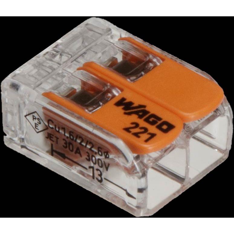 JAPPY ワンタッチコネクタ WFR/WFシリーズ WFR-Lシリーズ(クリアラージタイプ) WFR-2L-JP 6mm2対応品 ／ 箱入り : 古河産業 Official EC-Shop ...