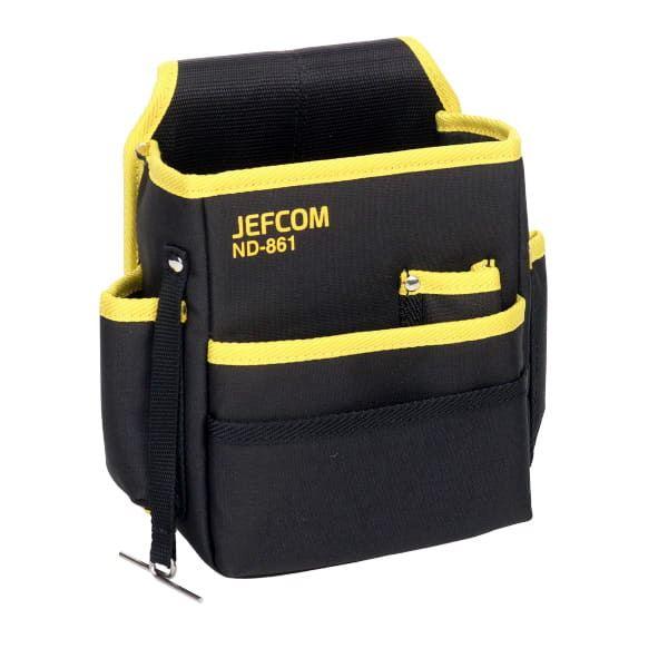 JEFCOM ジェフコム 101737 電工キャンバスハイポーチ ND-861 4937897064326 : 古河産業 Official EC-Shop - 通販 - Yahoo!ショッピング