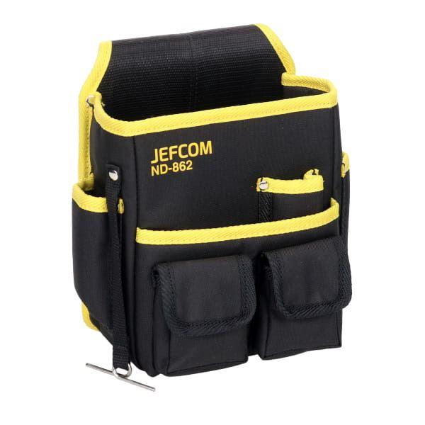 JEFCOM ジェフコム 101737 電工キャンバスハイポーチ ND-862 4937897064333 : 古河産業 Official EC-Shop - 通販 - Yahoo!ショッピング