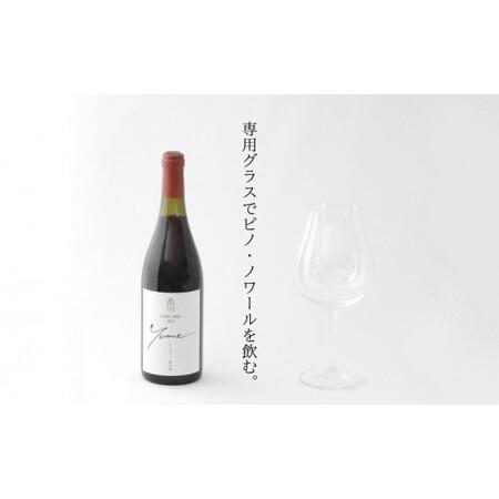 ふるさと納税 【ワイナリー夢の森】ピノ・ノワール2022 & リーデル社製ロゴ入りワイングラス【余市】_Y034-0067 北海道余市町 ...