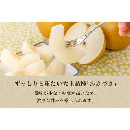 ふるさと納税 【2024年先行予約】【贈答用】和梨 あきづき 3kg（5?8玉）《9月中旬から順次発送》 果物 なし 梨 フルーツ 新鮮 新潟のフルーツ産.. 新潟県加茂市 :1268792 ...