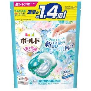 ふるさと納税 ボールド洗濯洗剤ジェルボール詰替用フレッシュフラワーサボン15粒×12袋(合計180粒)【1537232】 群馬県藤岡市 ...