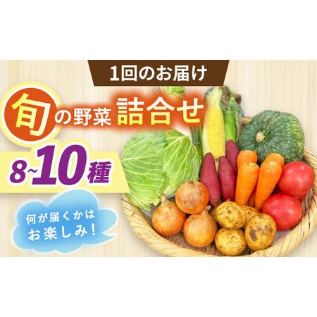 ふるさと納税 【全12回定期便】採れたてお野菜おまかせセット（8?10種）/ 野菜 やさい 野菜セット 野菜詰め合わせ 詰め合わせ セット ...