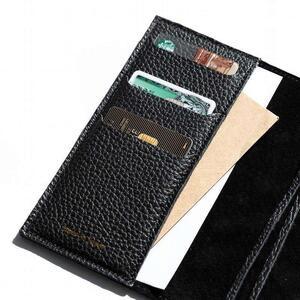 ふるさと納税 maf pinto (マフ ピント) 手帳カバー A6(文庫)サイズ ブラック ADRIA LINE レザー 本革 日本製 福岡 ...