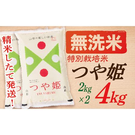ふるさと納税 【令和7年産】【無洗米】山形県産つや姫4kg(2kg×2袋) 山形県最上町 : ふるなび(ふるさと納税) - 通販 - Yahoo!ショッピング
