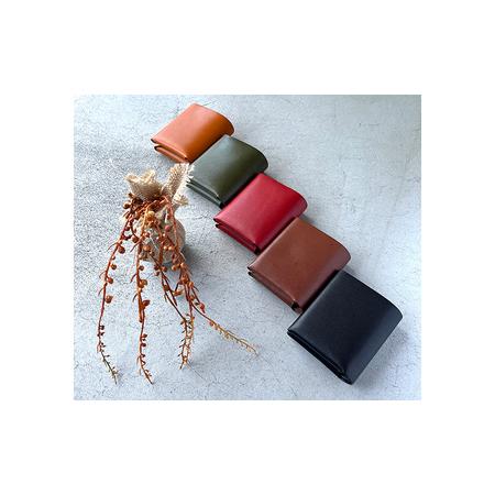 ふるさと納税 本革 ノンステッチの二つ折りミニ財布 栃木レザー グリーン 岐阜県美濃市 : 991966 : ふるなび(ふるさと納税 ...