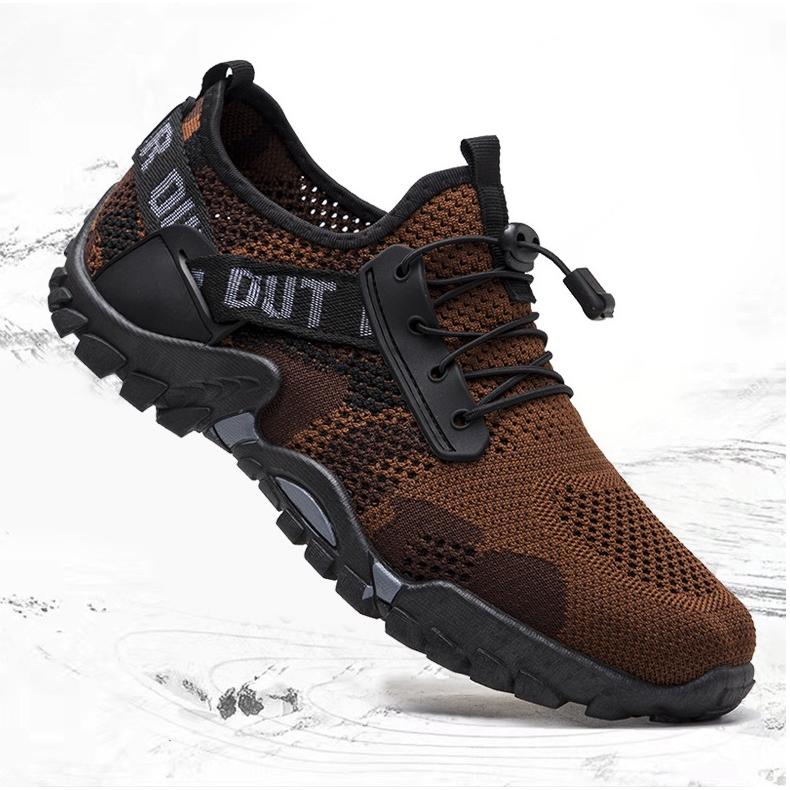 メンズ カジュアル シューズ ゴム紐 結ばない靴紐 メッシュ スニーカー 靴 40代 50代 60代 フラット 散歩 ハイキング スポーツ : ベルト メンズ 本革 FleurUneffe ...