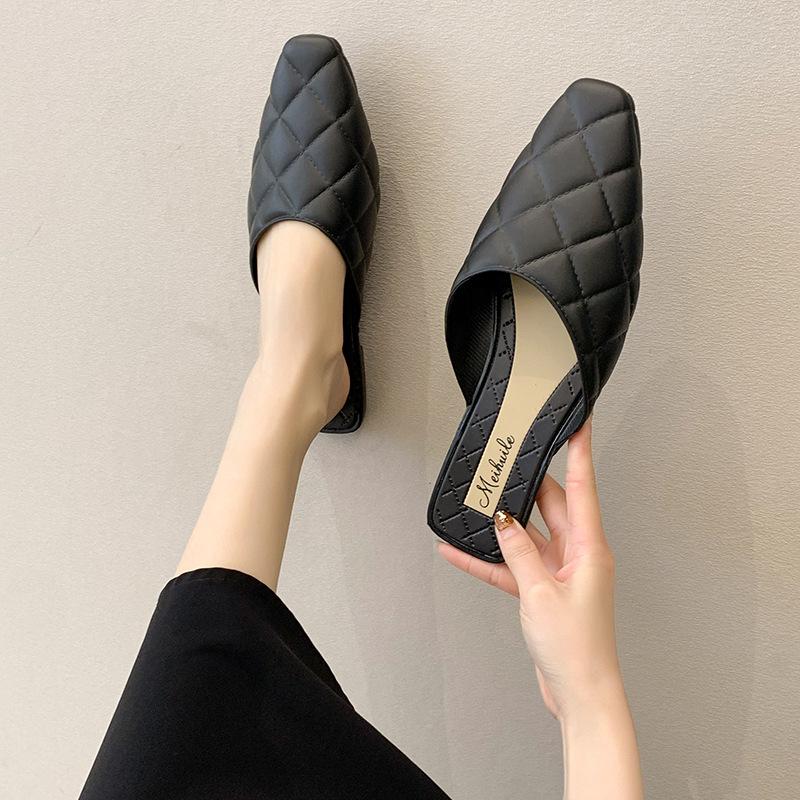 ミュールパンプス ビニールのような 洗える EVA素材 軽量 フェイク キルティング レディース サンダル 人気 春 夏 :sa16:ベルト メンズ 本革 FleurUneffe - 通販 ...