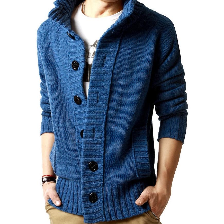 ケーブルニット カーディガン メンズ セーター 厚手 ニット カーデ トップス 上着 ジャケット アウター カジュアル 秋 : mujit : ビジネス 紳士 ベルト FleurUneffe ...