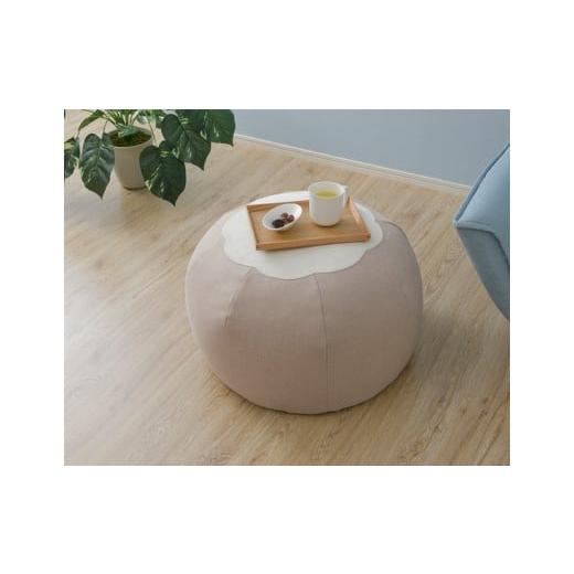 ふるさと納税 雑貨・日用品 神奈川県 厚木市 No.373 ベージュ ビーズクッション POTE ／ インテリア雑貨 イス スツール かわいい ...
