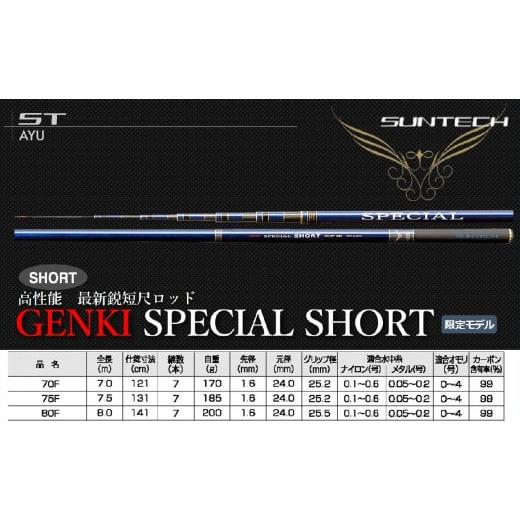 ふるさと納税 雑貨・日用品 兵庫県 西脇市 日本製・鮎竿 GENKI SPECIAL SHORT 70F（294-1） 70F（294,000円） : ふるさとチョイス - 通販 ...
