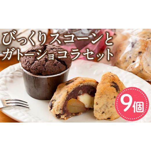 ふるさと納税 焼菓子・チョコレート 鹿児島県 東串良町 0114102a オレンジピール入りガトーショコラ(4個)とびっくりスコーンセット ...