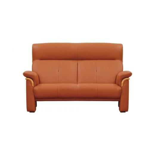 ふるさと納税 雑貨・日用品 インテリア 広島県 廿日市市 浜本工芸 2人掛けソファ 本革14色から選べる L-2000 幅152cm 126 ...