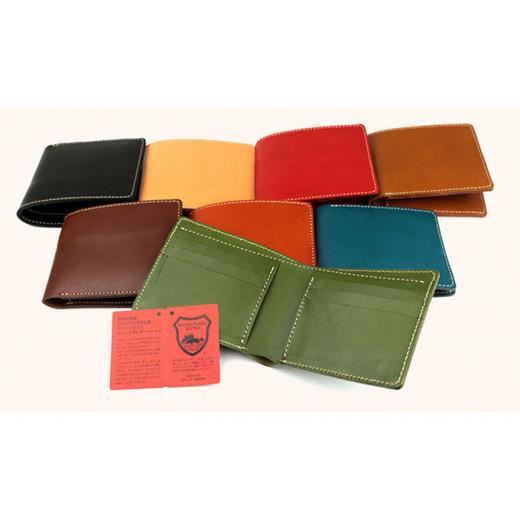 ふるさと納税 奈良県 大和郡山市 Native Creation 本革カード・札入れ用 二つ折り財布 NC3772 全8色 栃木レザー ...