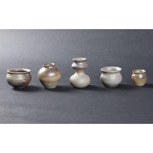 ふるさと納税 岡山県 瀬戸内市 寒風須恵器 小一輪生 いろいろ5点セット（三浦裕二：作） [No.5735-1055] :5294375 ...