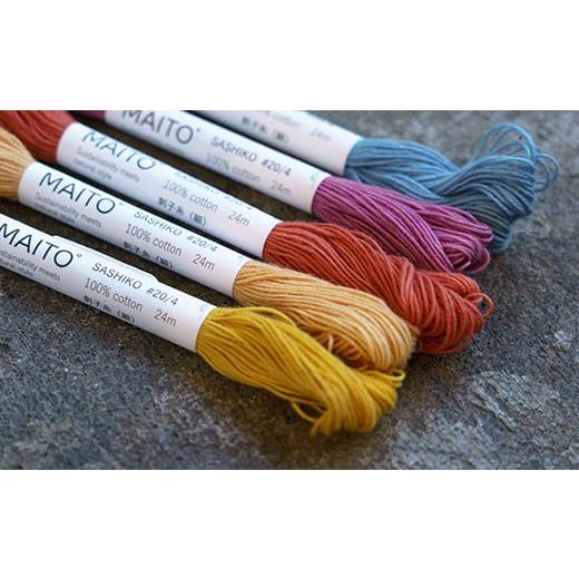 ふるさと納税 雑貨・日用品 東京都 台東区 草木染め 刺し子糸5本セット | 刺し子糸 手染め 刺繍 刺しゅう糸 さしこ 糸 天然染料 天然 ...