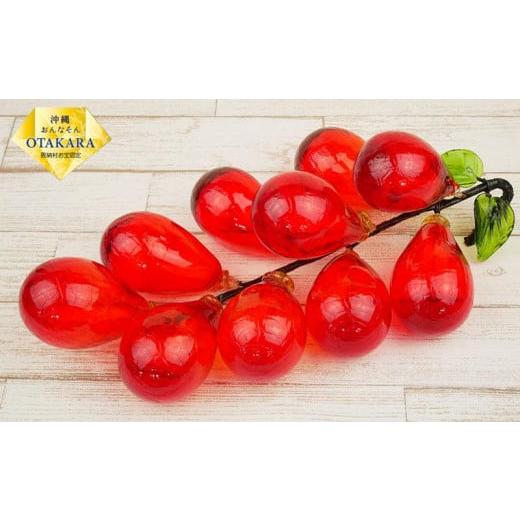 ふるさと納税 陶磁器・漆器・ガラス 沖縄県 恩納村 『現代の名工』宮国次男作 琉球ガラス ぶどう : ふるさとチョイス - 通販 ...