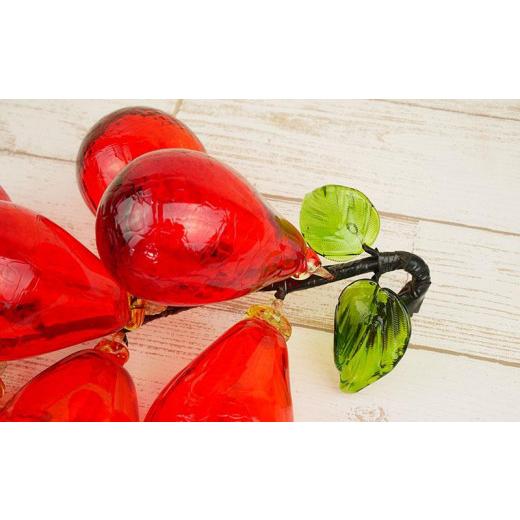 ふるさと納税 陶磁器・漆器・ガラス 沖縄県 恩納村 『現代の名工』宮国次男作 琉球ガラス ぶどう : ふるさとチョイス - 通販 ...