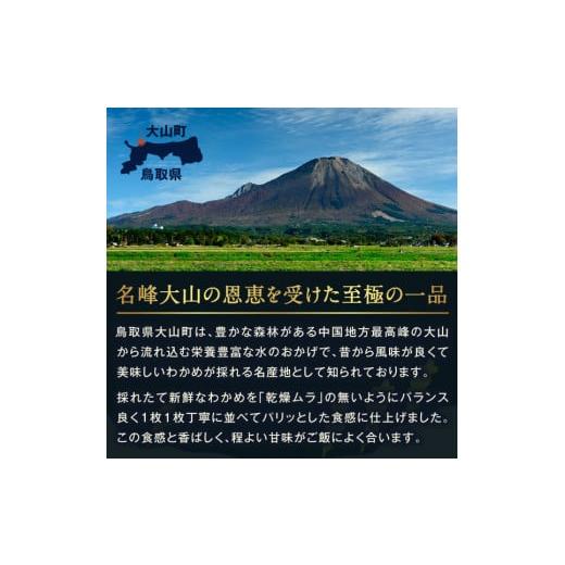 ふるさと納税 のり・海藻 わかめ 鳥取県 大山町 NI-01 天然板わかめ105g（35g×3枚） : ふるさとチョイス - 通販 - Yahoo!ショッピング