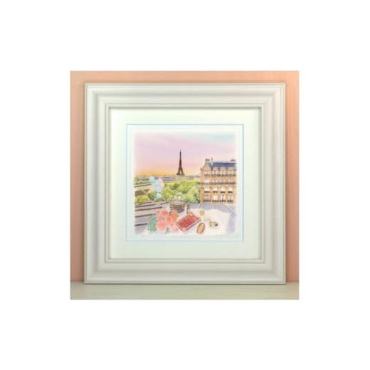 ふるさと納税 雑貨・日用品 絵画 埼玉県 川口市 栗乃木ハルミ版画額装品「パリの屋根から」 1334230 : ふるさとチョイス - 通販 ...