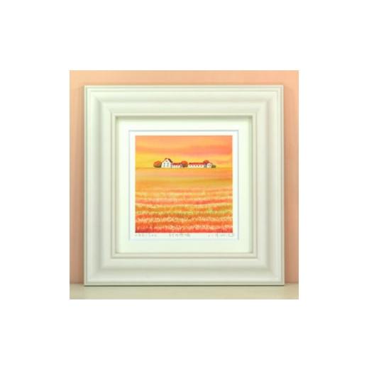 ふるさと納税 雑貨・日用品 絵画 埼玉県 川口市 栗乃木ハルミ版画額装品「秋の農場」 1334312 : ふるさとチョイス - 通販 ...