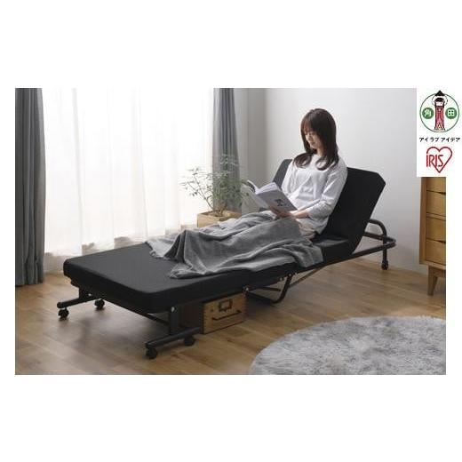 ふるさと納税 家具 インテリア・寝具・収納 宮城県 角田市 折りたたみベッドOTBSS-TRブラック : 5829954 : ふるさとチョイス - 通販 - Yahoo!ショッピング