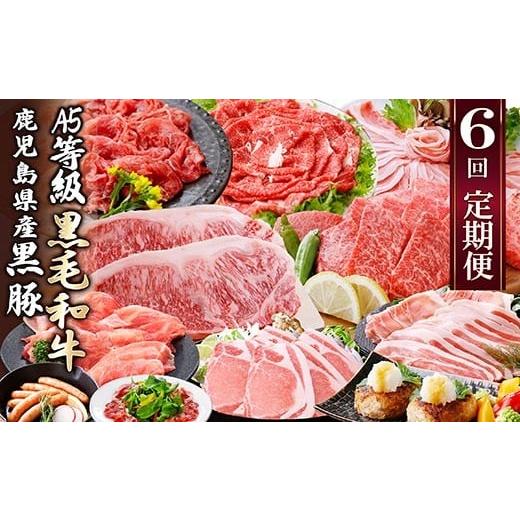 ふるさと納税 牛肉 ステーキ 鹿児島県 枕崎市 定期便(6回)A5・A4等級黒毛和牛・黒豚etc FF-0061_肉 黒毛和牛 黒豚 サーロイン 焼肉 ハンバーグ … : ふるさとチョイス ...