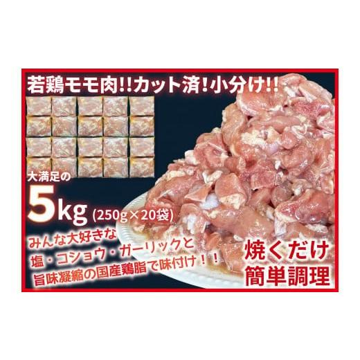 ふるさと納税 鶏肉 モモ 香川県 善通寺市 カット済 味付き 若鶏小分けもも切身 5kg (250g×20袋) : ふるさとチョイス - 通販 - Yahoo!ショッピング