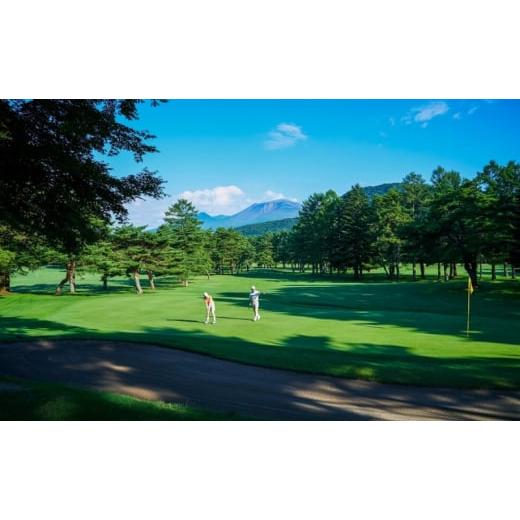ふるさと納税 ゴルフ場利用券 長野県 軽井沢町 晴山ゴルフ場 1名 1ラウンドプレー券 2枚 2025年5月1日（木）〜2025年8月31日（日）まで No.5328-0261 : ...