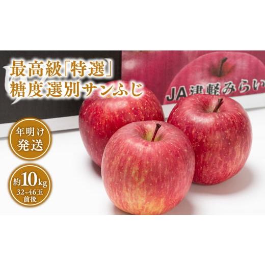 ふるさと納税 りんご 青森県 平川市 年明け 最高級「特選」 糖度選別サンふじ約10kg JA津軽みらい・平川市産・青森りんご・1月・2月 : 6291098 : ふるさとチョイス - 通販 ...