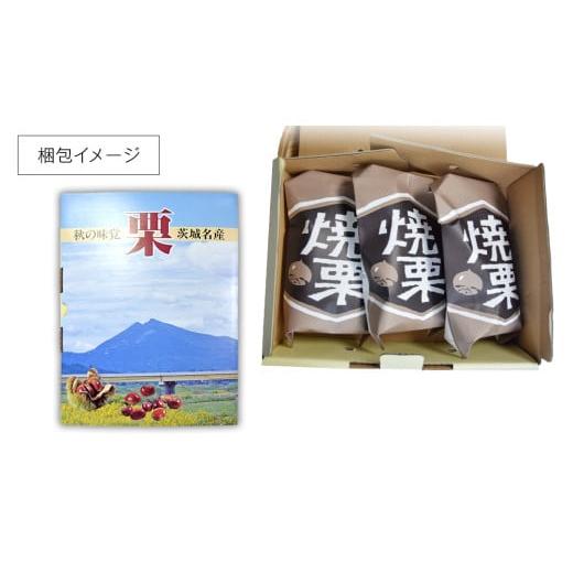 ふるさと納税 果物類 栗 茨城県 筑西市 谷口農場 大粒 熟成 焼き栗 900g ( 2Lサイズ ) 300g × 3袋 完熟 栗 くり クリ 栗ごはん 果物 フルーツ 数量限定 EC0 ...