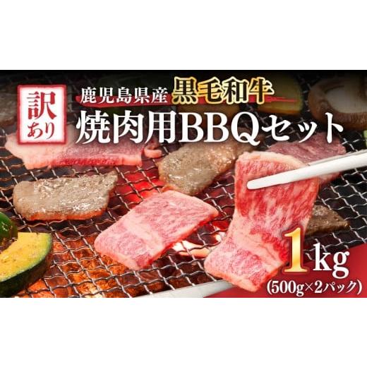 ふるさと納税 牛肉 ロース 鹿児島県 鹿屋市 2617 訳あり黒毛和牛 鹿児島県産焼肉用BBQセット 計1,000g（500g×2パック） KN041-003-01 : ふるさとチョイス ...