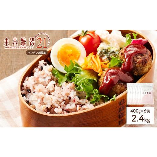 ふるさと納税 雑穀 香川県 まんのう町 選べる 未来雑穀21 (計2.4kg・400g×6袋・マンナン無添加) man263-B 味源 2.4kg マンナン無添加 : 6461324 ...