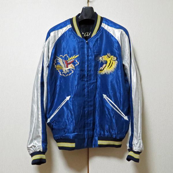 TAILOR TOYO 【売切れ】2024年春夏新作！ テーラー東洋 スカジャン TAILOR TOYO アセテートスカ WHITE EAGLE×GOLD DRAGON【TT15491 ...