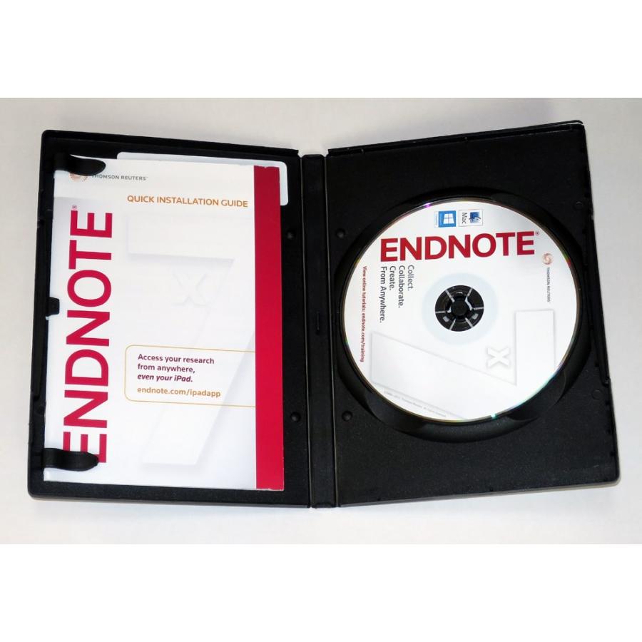EndNote X7 Students for Windows/Mac 英語版 (並行輸入品／USA正規品 シリアル番号あり） : フルテイジャパン Yahoo!店 - 通販 - Yahoo ...