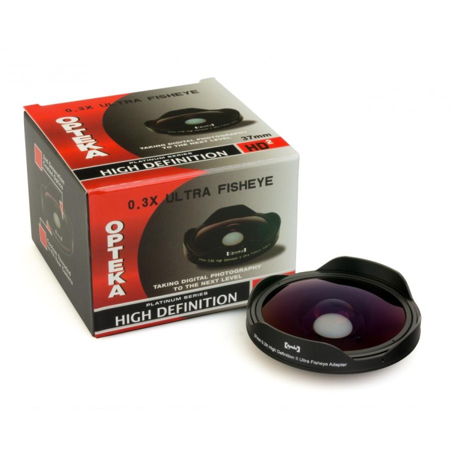 オプテカ Opteka 0.3X 高解像 魚眼 コンバージョンレンズ (37 オプテカ Opteka 0.3X 高解像 魚眼 コンバージョンレンズ (37