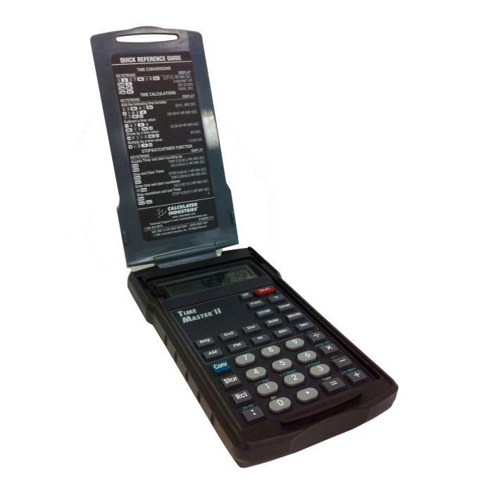 時間計算機 Time Master II 編集時間／スケジュール／経過時間の計算が簡単に タイマーとストップウォッチ機能付き (日本正規品 ...
