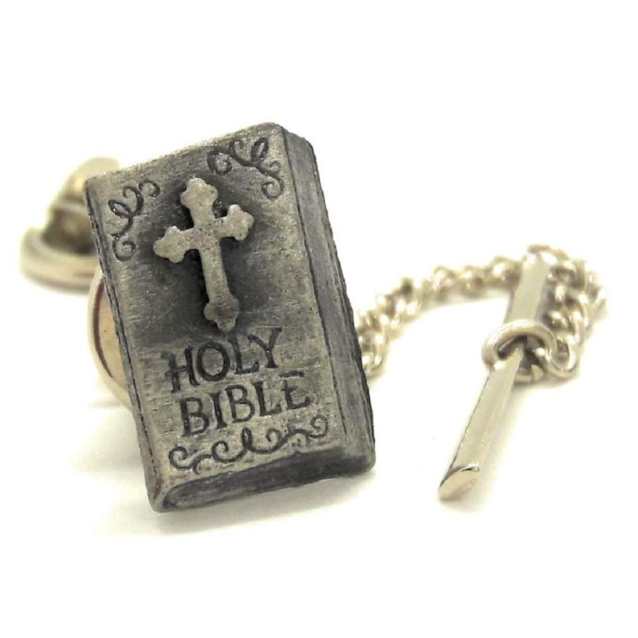 【並行輸入品】Menz Jewelry Accs HOLY Bible PIN/TIE TAC Manufacturer Direct Pri ...