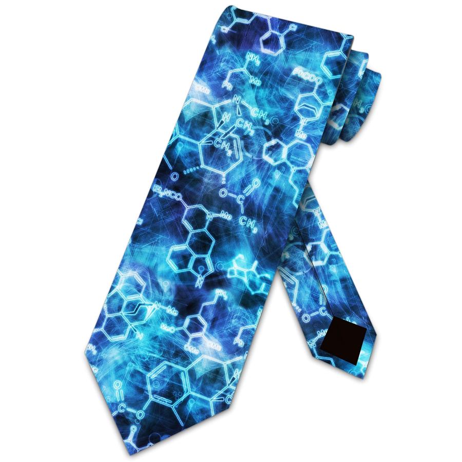 【並行輸入品】Three Rooker Chemistry Ties Mens Science Necktie Compound Tie ...