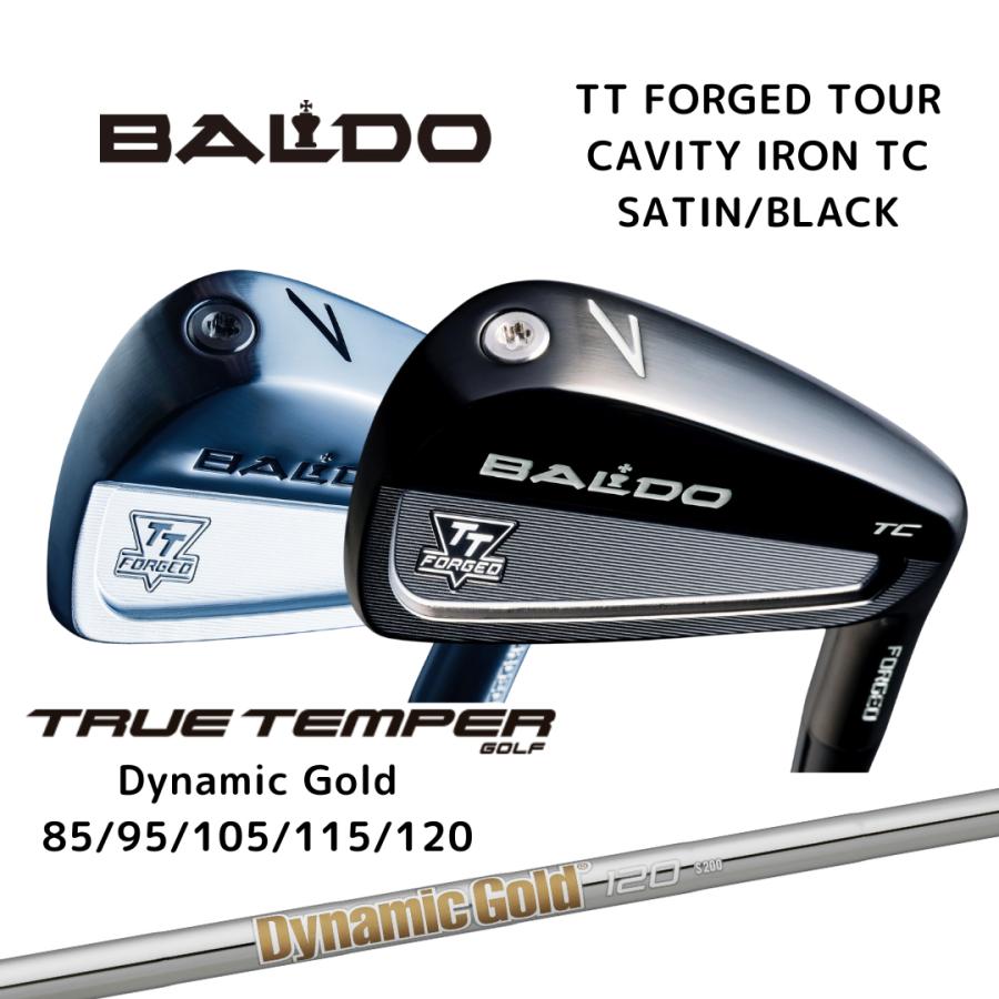 BALDO TT FORGED TOUR CAVITY IRON TC 2025年 新Dynamic Goldシャフト 【5〜P】6本セット ...