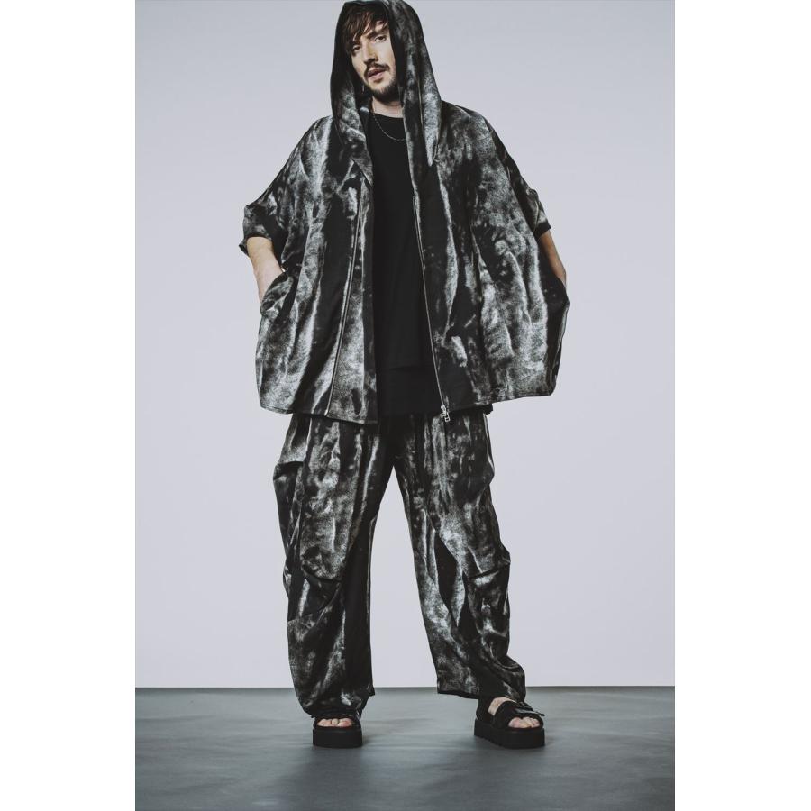 NO ID.（ノーアイディー） チェンジング ギャザードレープトラウザーズ