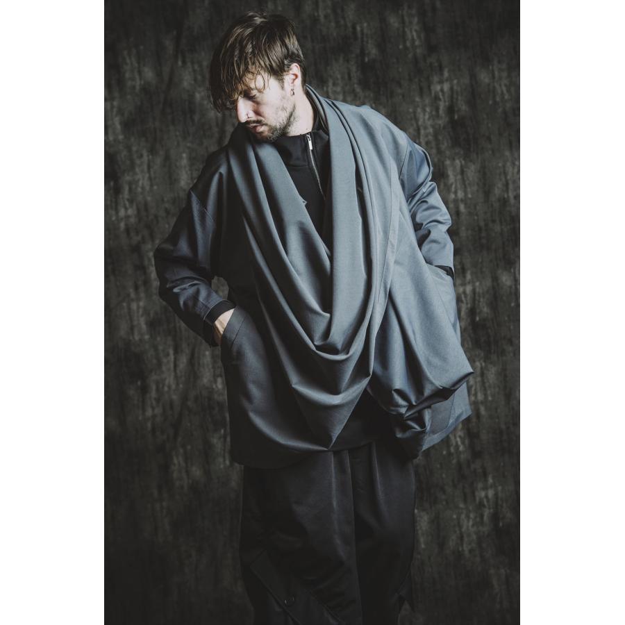 NO ID.（ノーアイディー） マルチWAYレイヤードコクーンコート