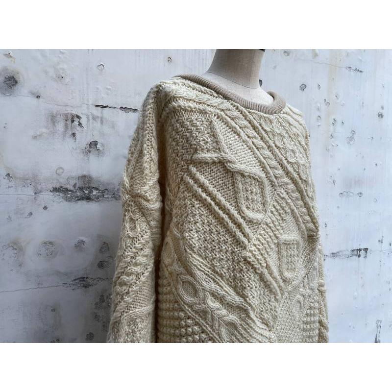 77circa SALE/セール 77circa / 77サーカ circa make diamond patchwork fisherman sweater 特別価格 : フュージョン ...
