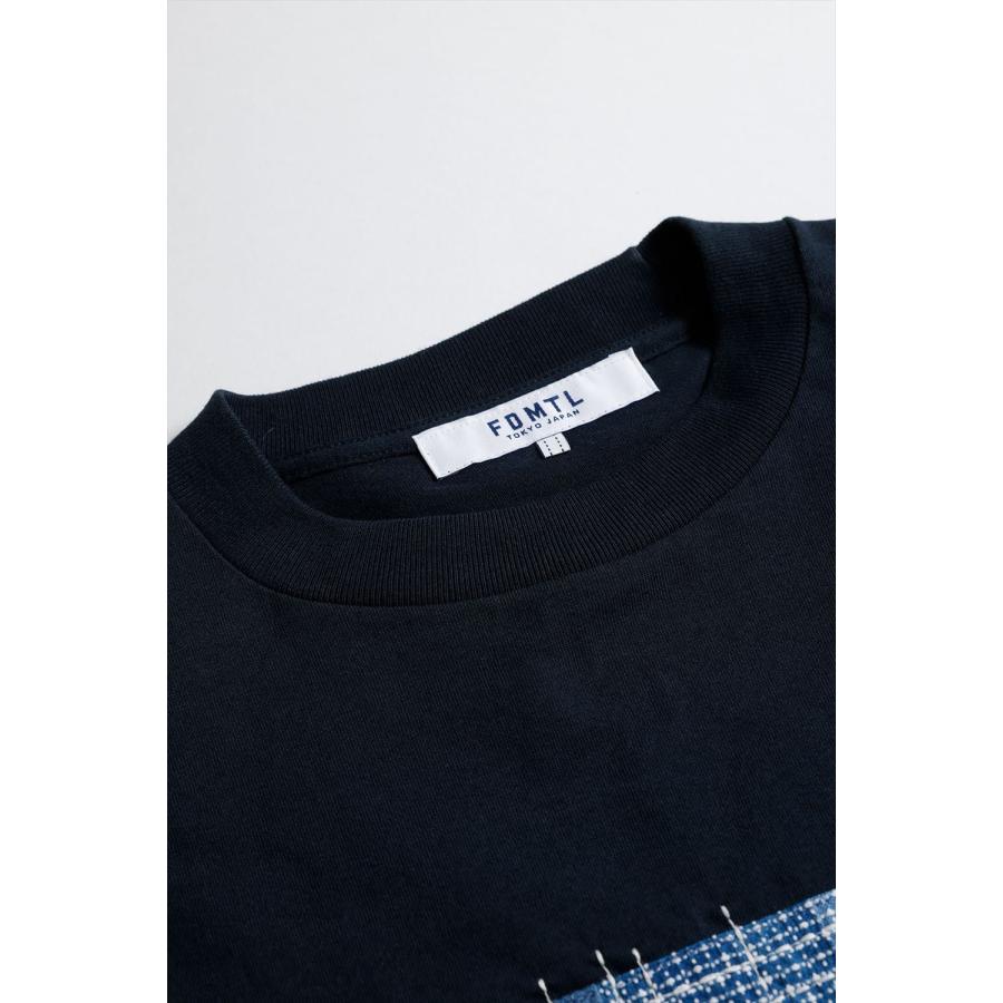 FDMTL SASHIKO PATCHWORK TEE / サシコパッチワークTシャツ FDMTL ファンダメンタル : フュージョン - 通販 - Yahoo!ショッピング