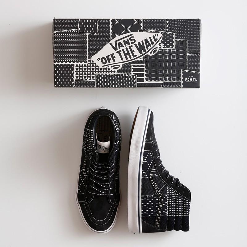 FDMTL 【数量限定】FDMTL × VANS：BORO PATCHWORK SK8-HI : フュージョン - 通販 - Yahoo!ショッピング