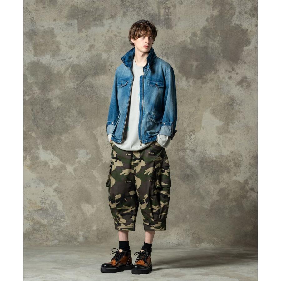glamb（グラム） Cropped Sarrouel Cargo Pants / クロップドサルエル